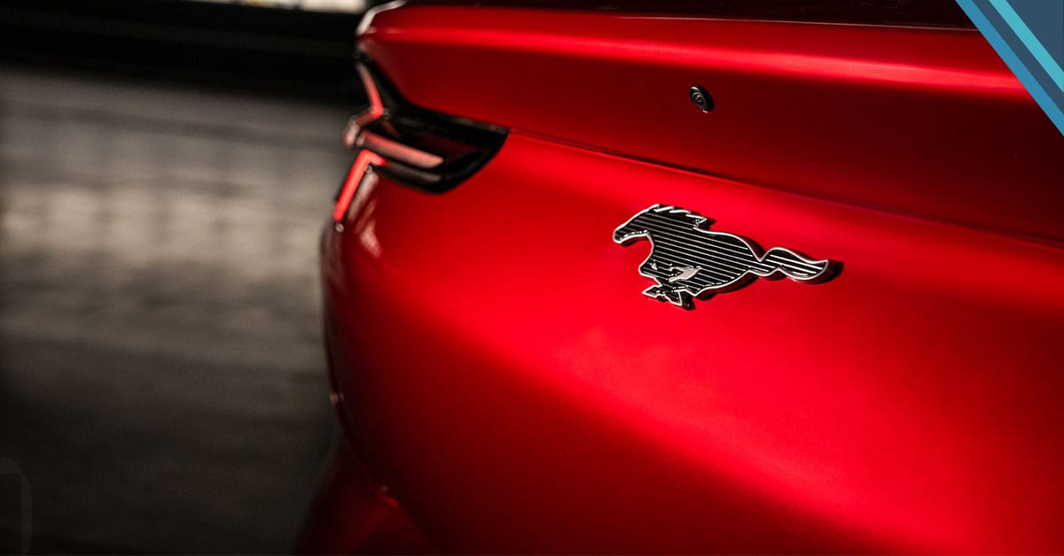 Logotipo Del 50 Aniversario Del Ford Mustang